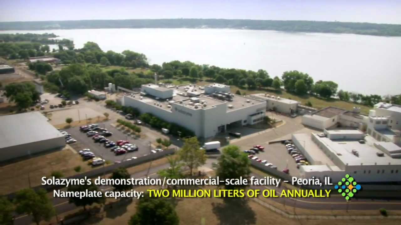 Solazyme's renewable oil production capacity comes online! - YouTube