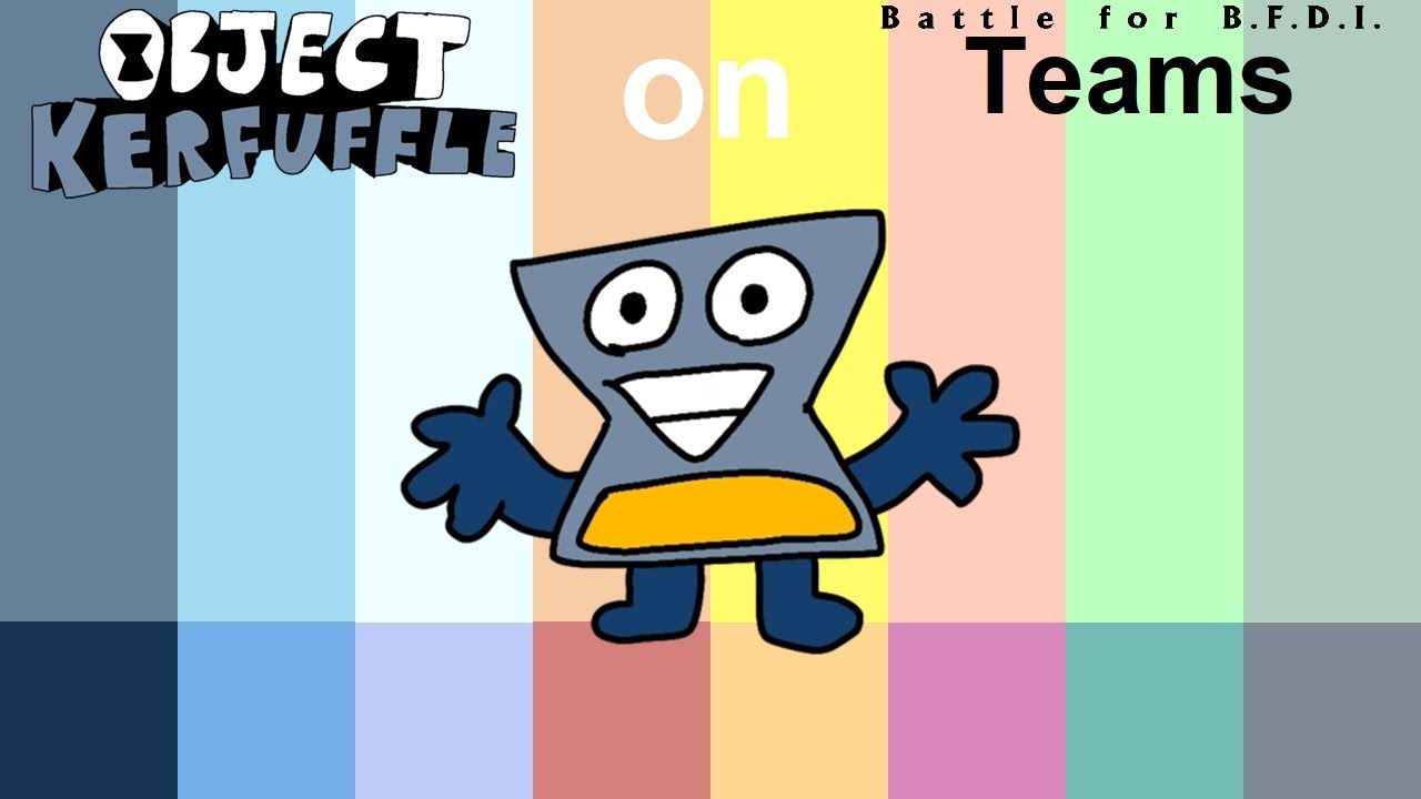 If Object Kerfuffle Characters were on BFB Teams - YouTube