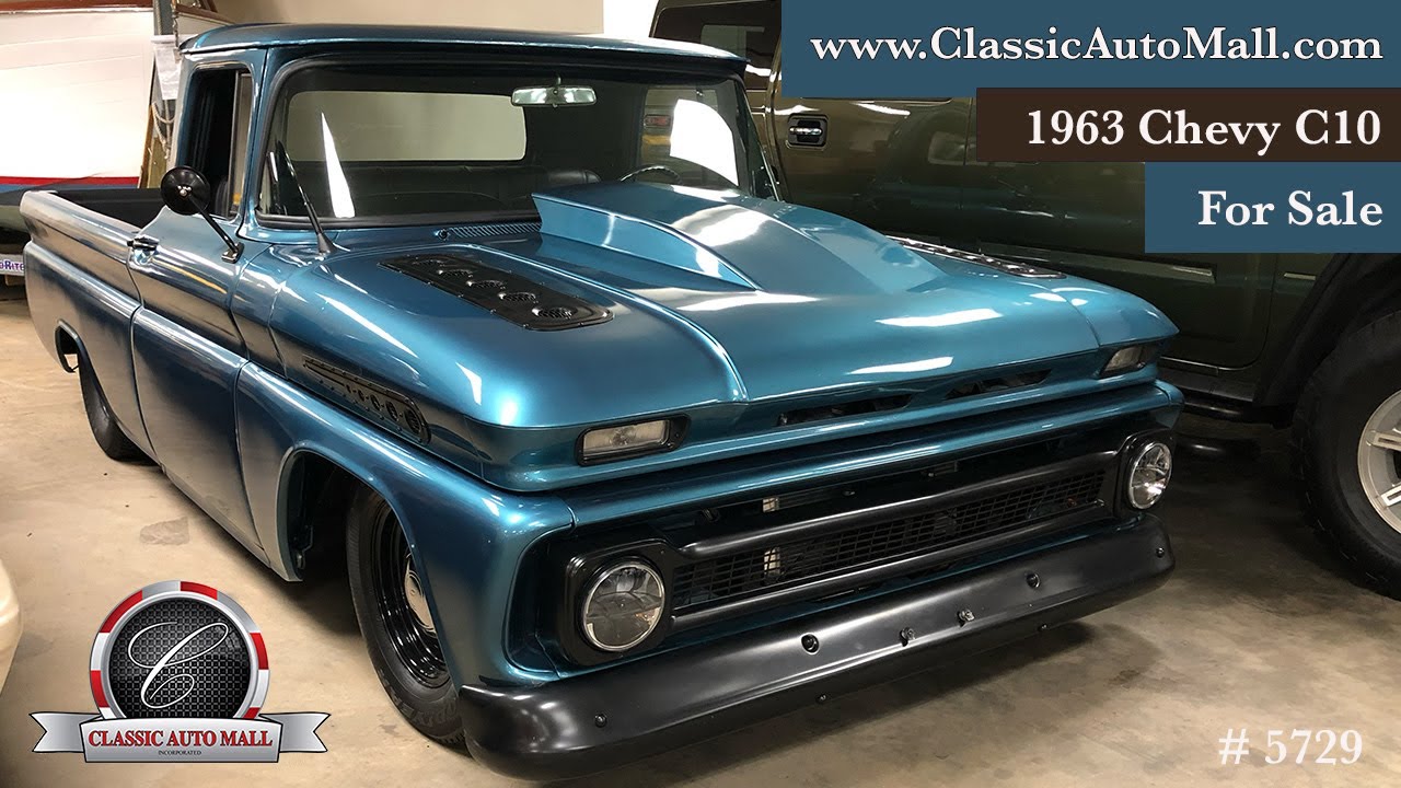 Great 1963 Chevrolet C10 Pickup Truck - Consignments at Classic Auto ...