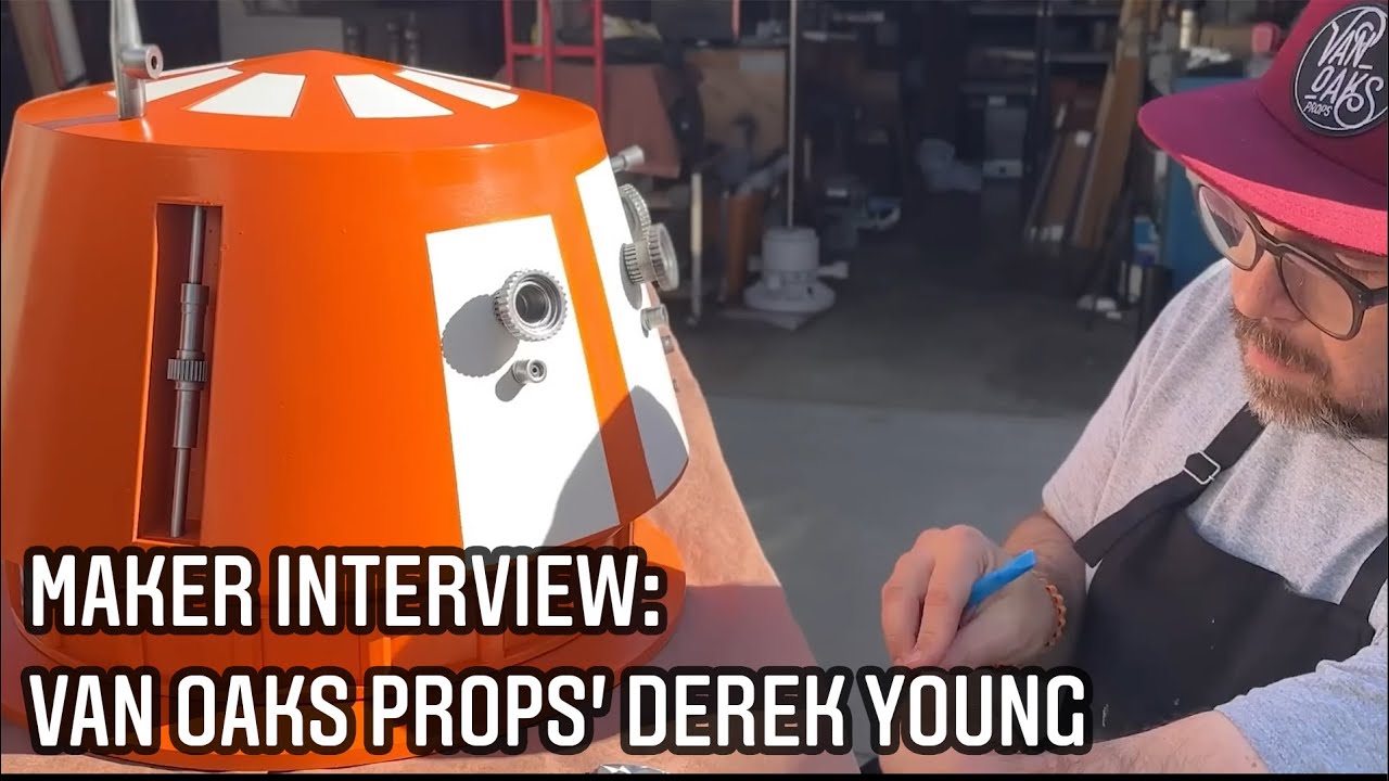 Derek Young (Van Oaks Props) Interview - 2023 Nerd Summer Camp - YouTube
