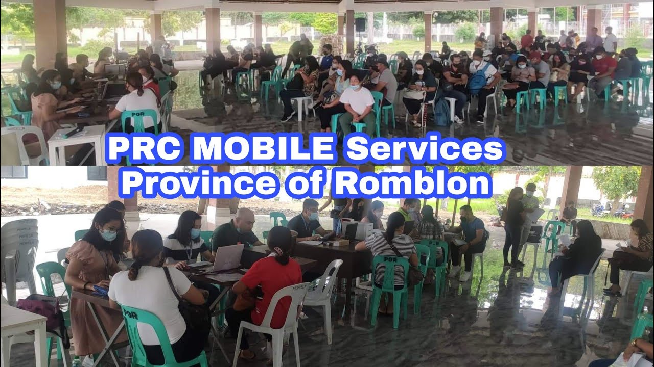 PRC MIMAROPA Mobile Services in the Province of Romblon - YouTube