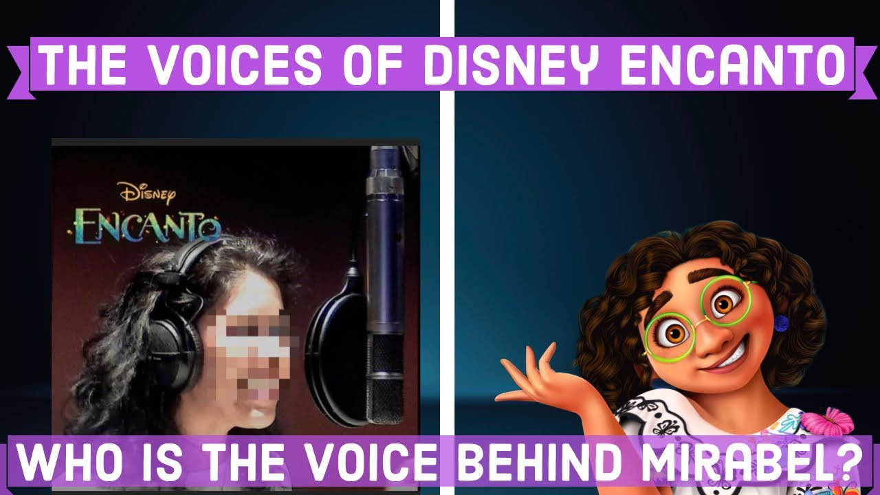 The Voices Behind Disney Encanto | Meet the Cast - YouTube