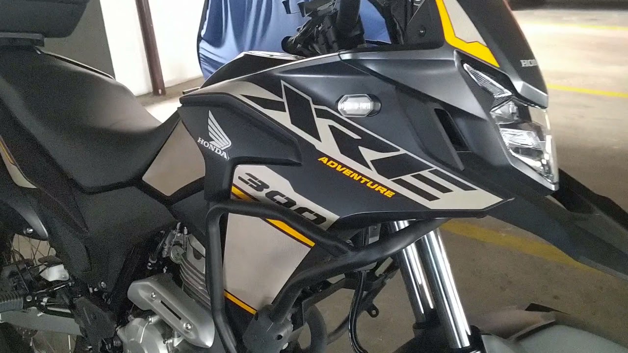 XRE 300 Adventure 2022 0km equipada - YouTube