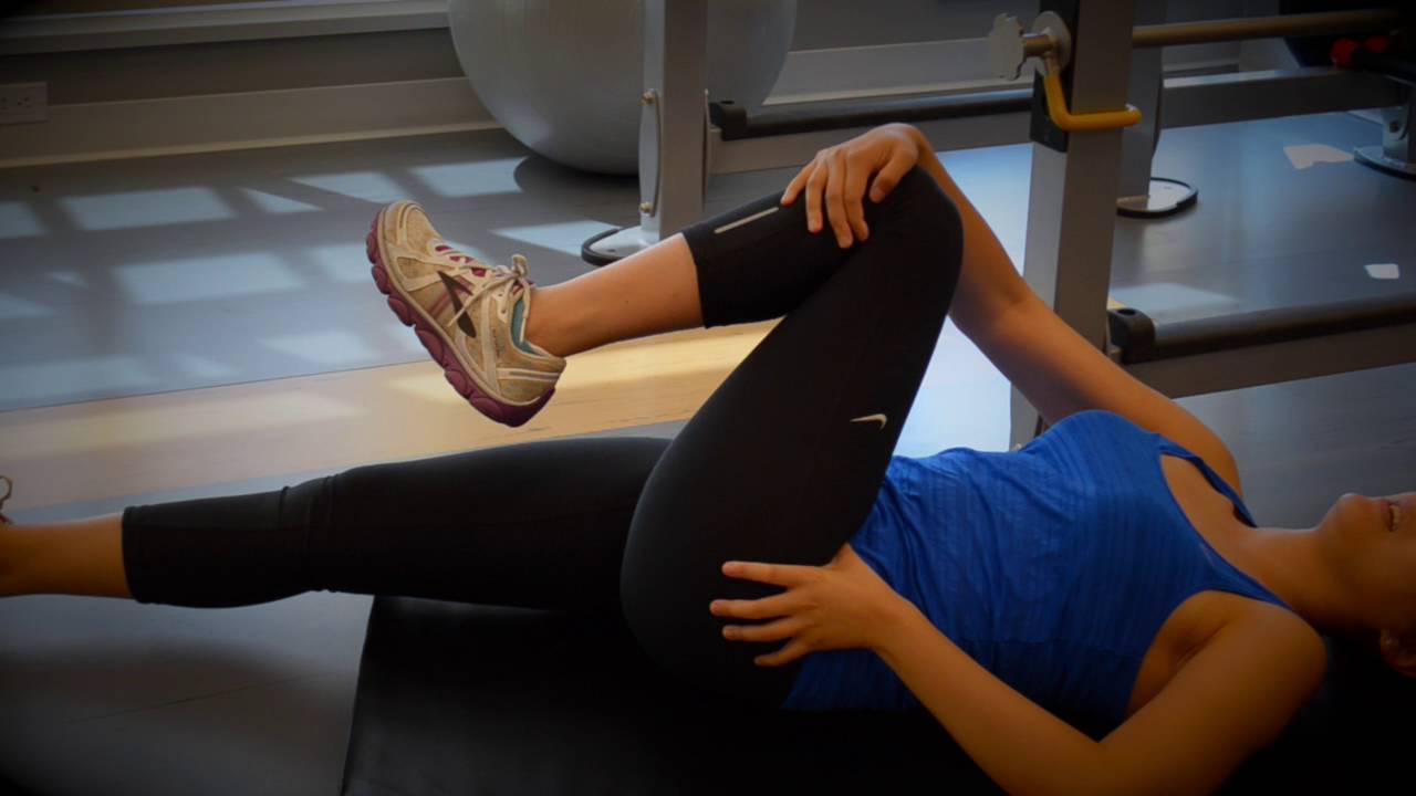 Hip Rotator Stretch InSync Physiotherapy - YouTube