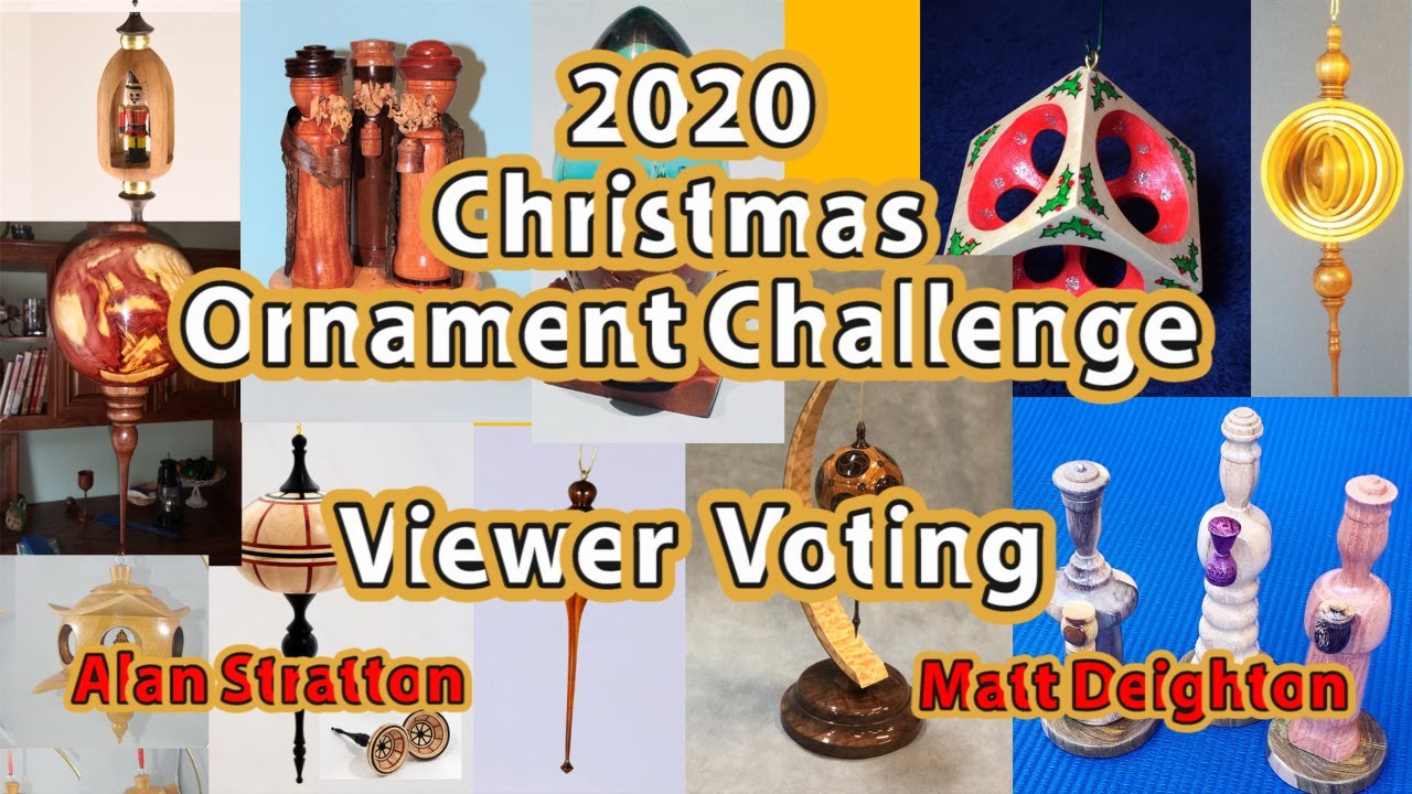 2020 Christmas Ornament Challenge - Time To Vote - YouTube