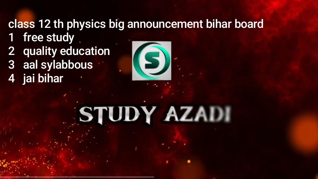 Uttam kumar singh[ study aazady ] is live || class 12th physics chapter 4 vvi objective - YouTube