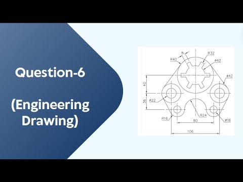 Question-6 | Engineering Drawing | Knowledge World - YouTube