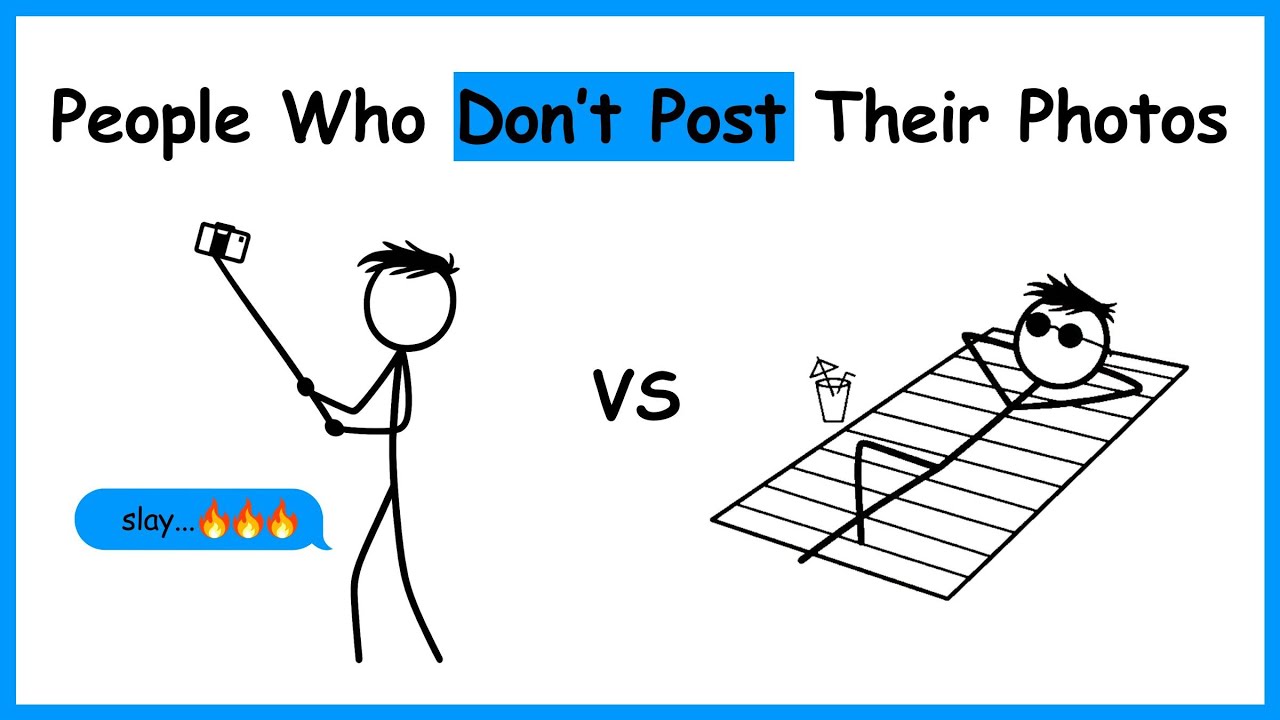 Psychology of People Who Don't Post their Photos on Social Media - YouTube