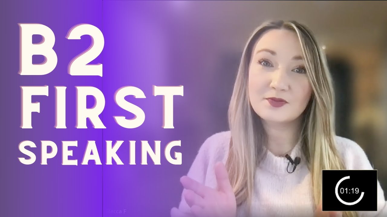 PRACTISE B2 FIRST (FCE) SPEAKING EXAM (SIMULATION) - YouTube