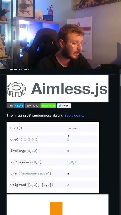Une librairie JavaScript pour faire de l’aléatoire #webdeveloper #code #developper # ...
