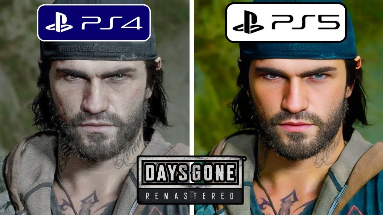 Days Gone Remastered PS4 vs PS5 Graphics Comparison - YouTube