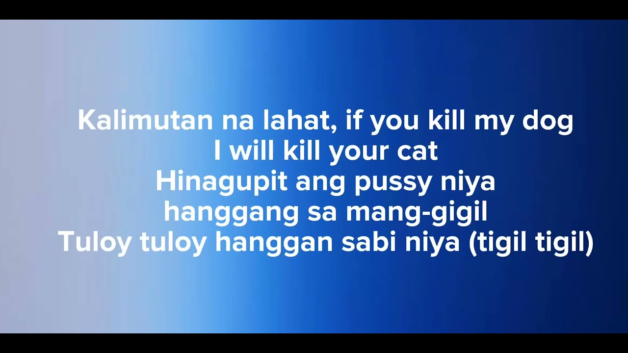 Sinabmarin Lyrics By Andrew E - YouTube