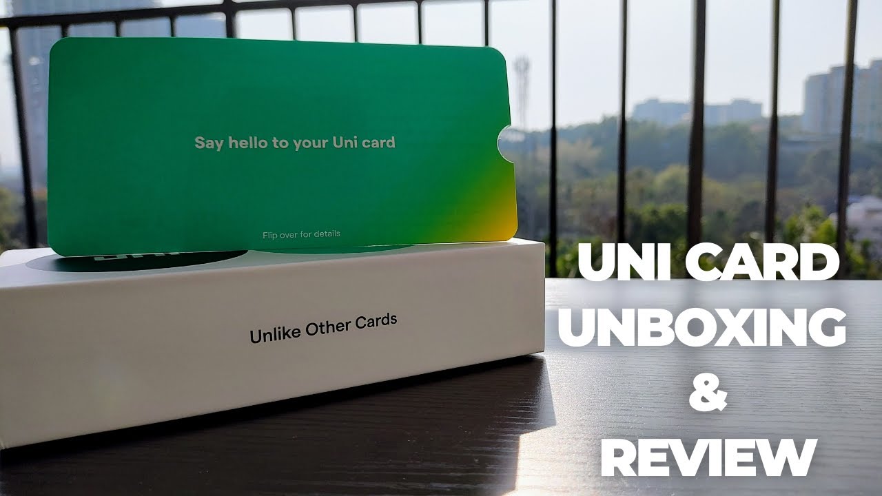 Uni Credit Card Unboxing and Review #Unicard #Pay1/3rd - YouTube