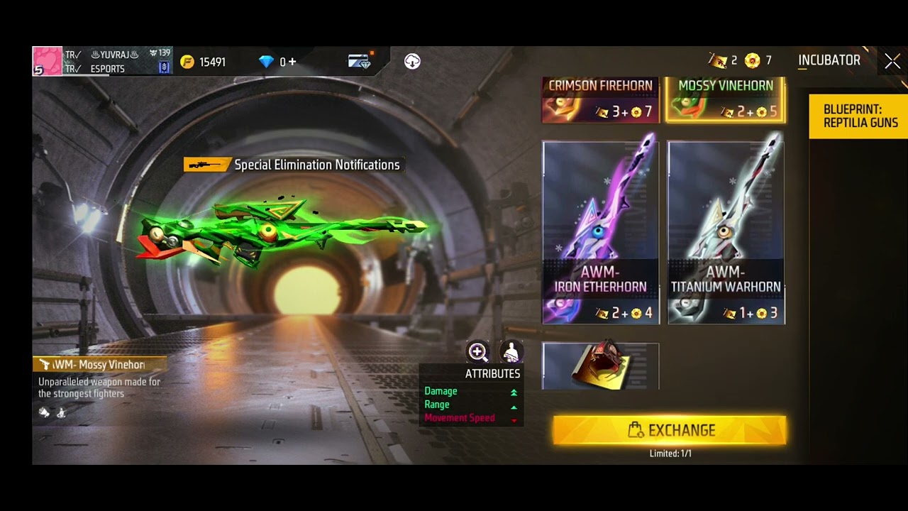 New awm skin op rare@raistar - YouTube