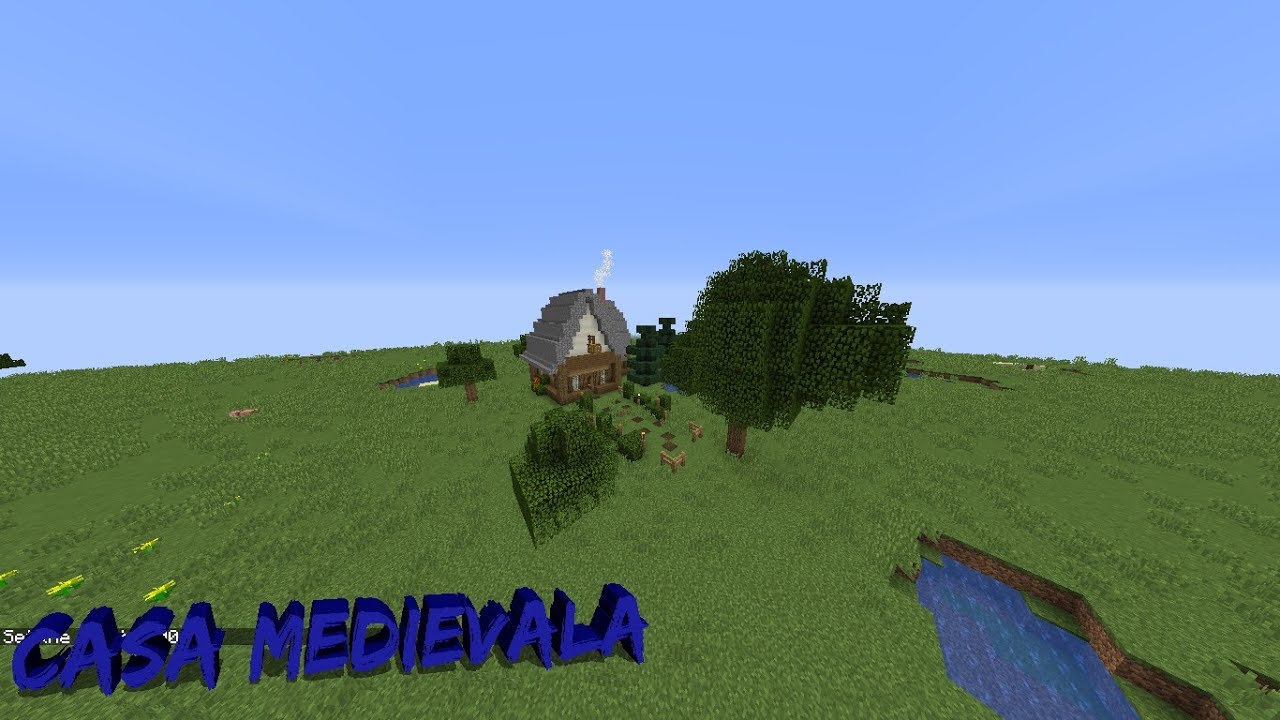MODEL DE CASA MEDIEVALA | MINECRAFT - YouTube