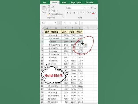 Effortless Excel Tips: Insert Multiple Rows in One Click #excel - YouTube