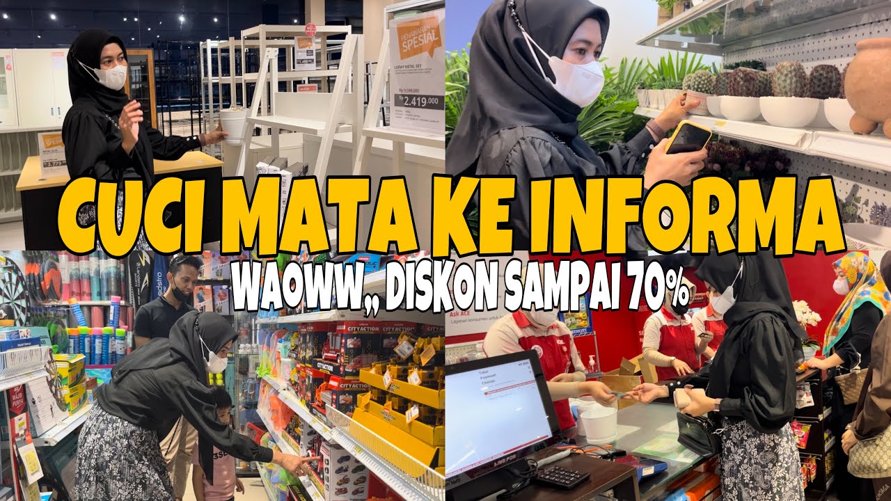 CUCI MATA KE INFORMA & ACE HARDWARE || FURNITURE TERLENGKAP DI KOTA ...