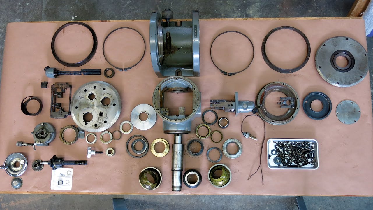 Leitz Optical Dividing Head Teardown P2 - YouTube