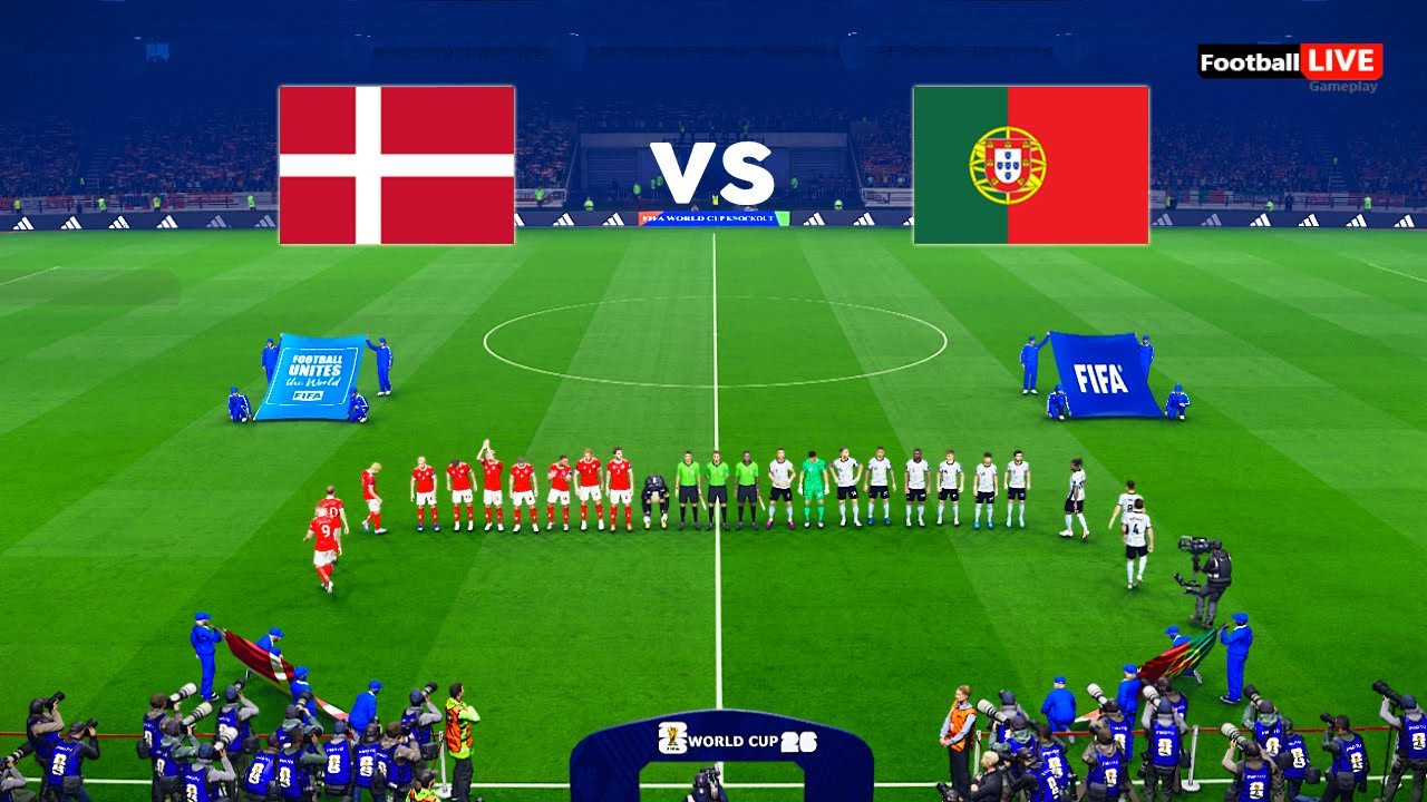 Denmark VS Portugal - Quarter Final | Full Match All Goals | C.Ronaldo ...