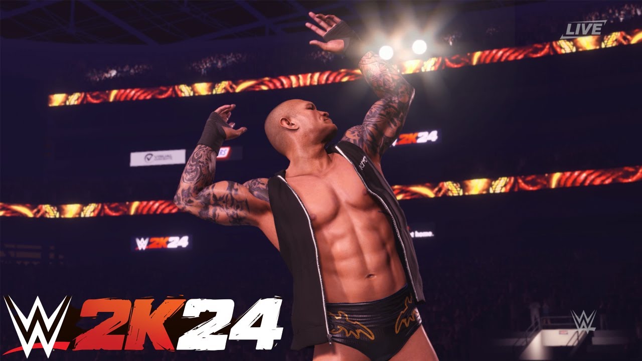 WWE 2K24 Randy Orton WrestleMania Full Entrance 4K - Randy Orton WWE ...