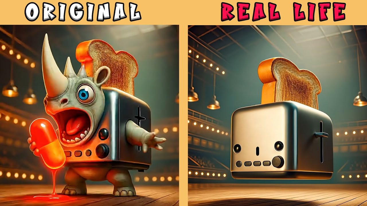 Brainrots Memes Love Transformations | Brainrot Original vs Real life ...