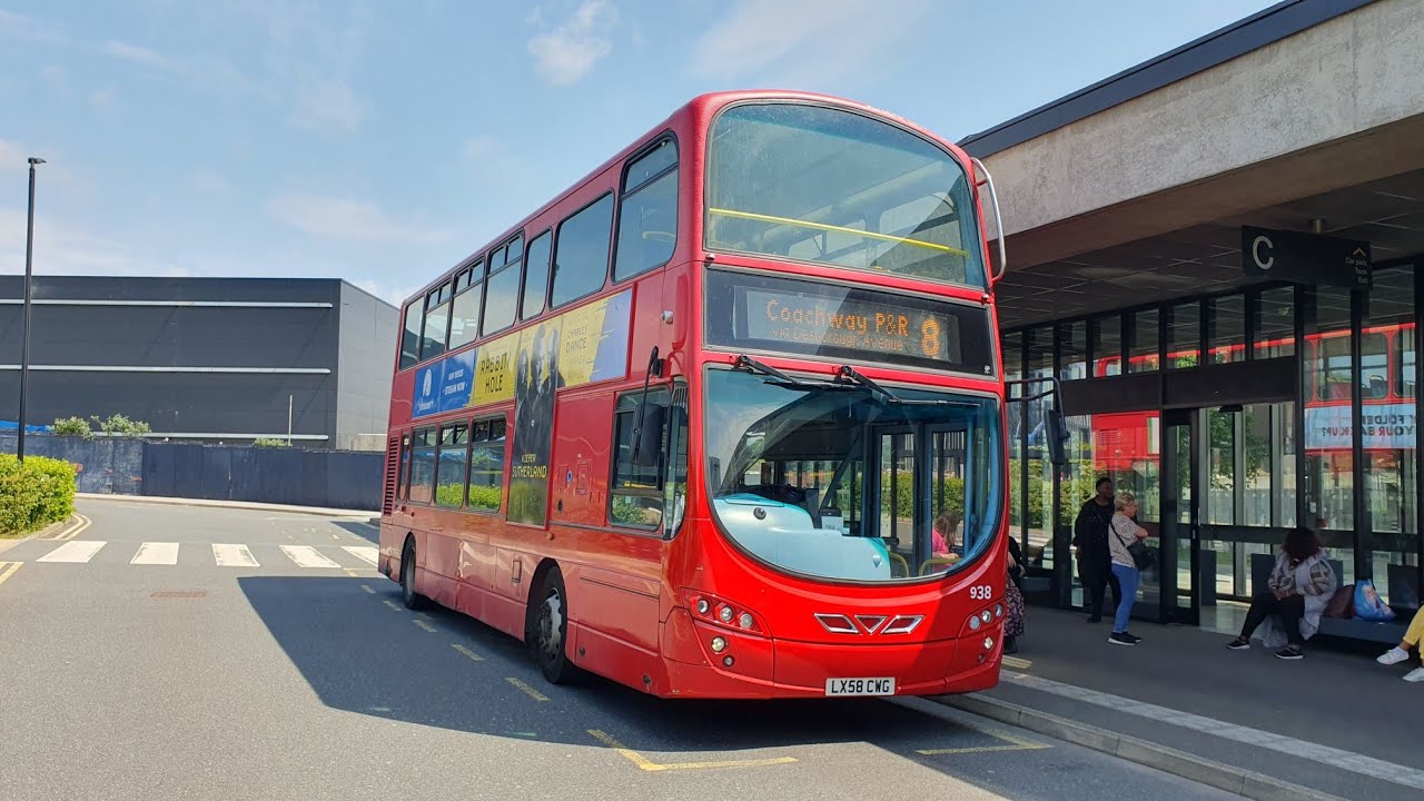 Carousel Buses VDL DB300/Wright Gemini 2 938/LX58CWG - Route 8 - YouTube