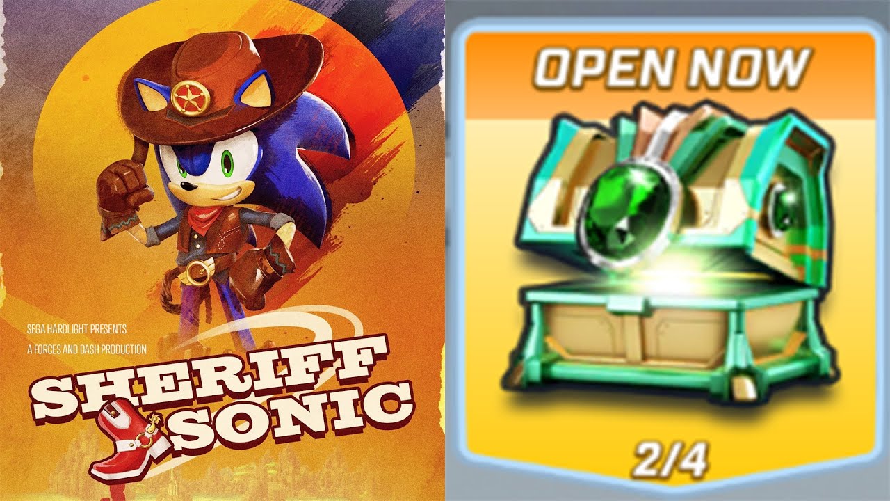 Sonic Forces Speed Battle - Sheriff Sonic New Character Coming Soon ...