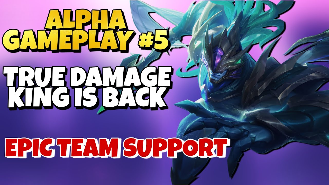 ALPHA GAMEPLAY #5 | ALPHA KILL MONTAGE | MLBB | - YouTube