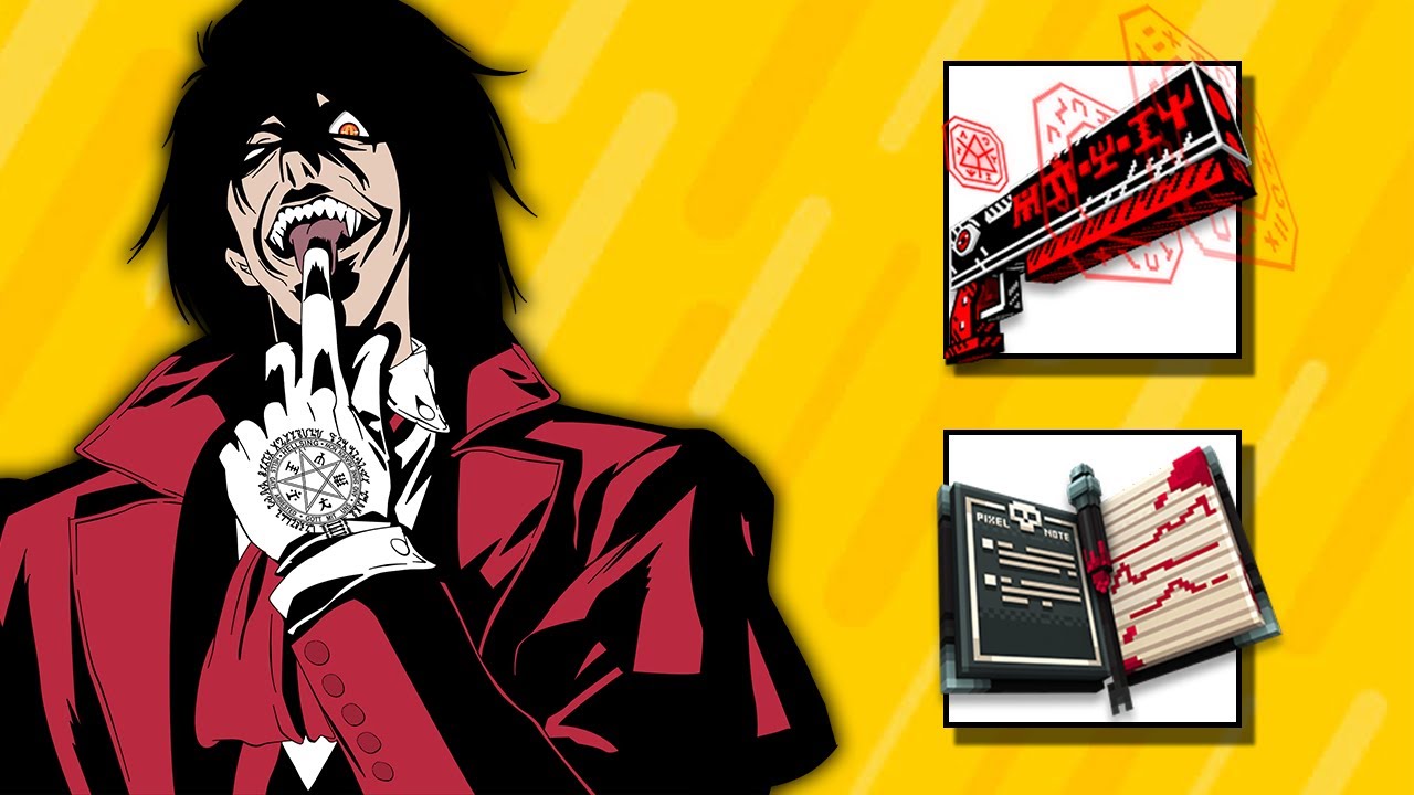HELLSING & DEATH NOTE WEAPONS ARE INSANE! - Pixel Gun 3D - YouTube