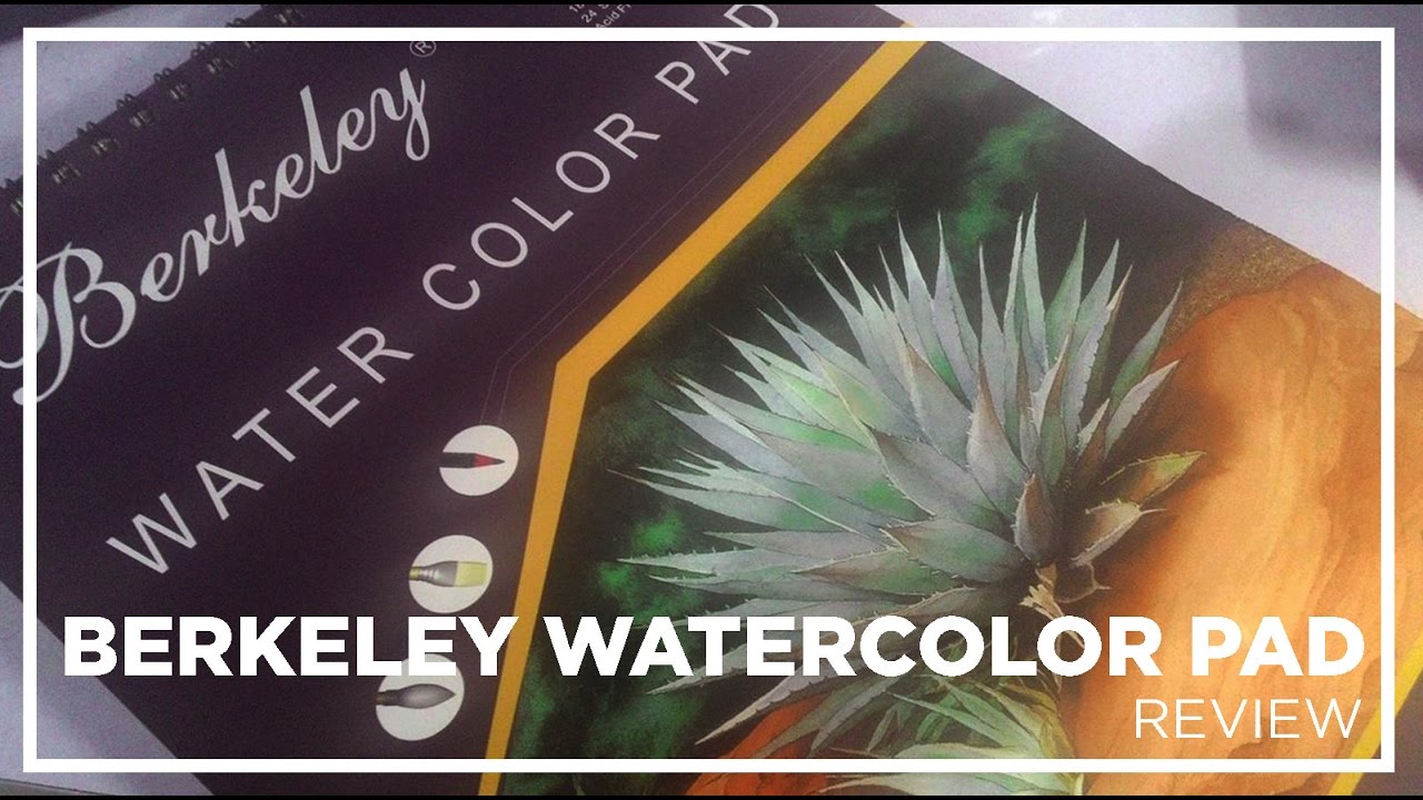 Berkeley Watercolor Pad Review - YouTube