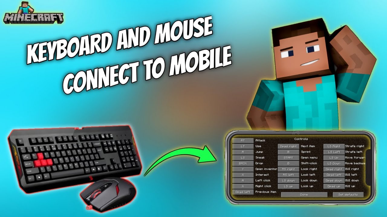 How to connect Keyboard and mouse your device ( mobile ma OTG mouse and ...