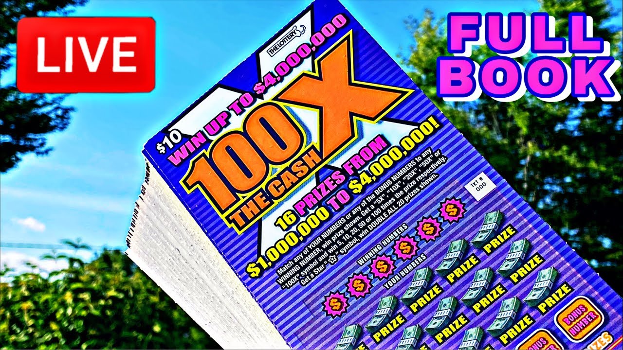 Mass Lottery Brand New $10 Ticket | 100X Full Book $1,000 - YouTube