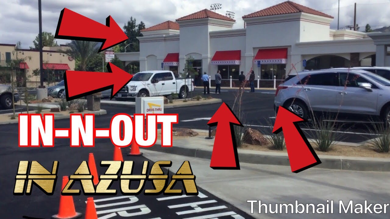 A NEW IN-N-OUT OPENED NEAR OUR HOUSE!! - YouTube
