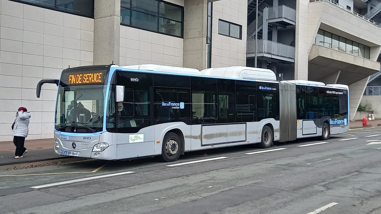 [Ligne 60 STIVO] Voyage de Nuit à bord d'un Mercedes Citaro GC2 NGT ...