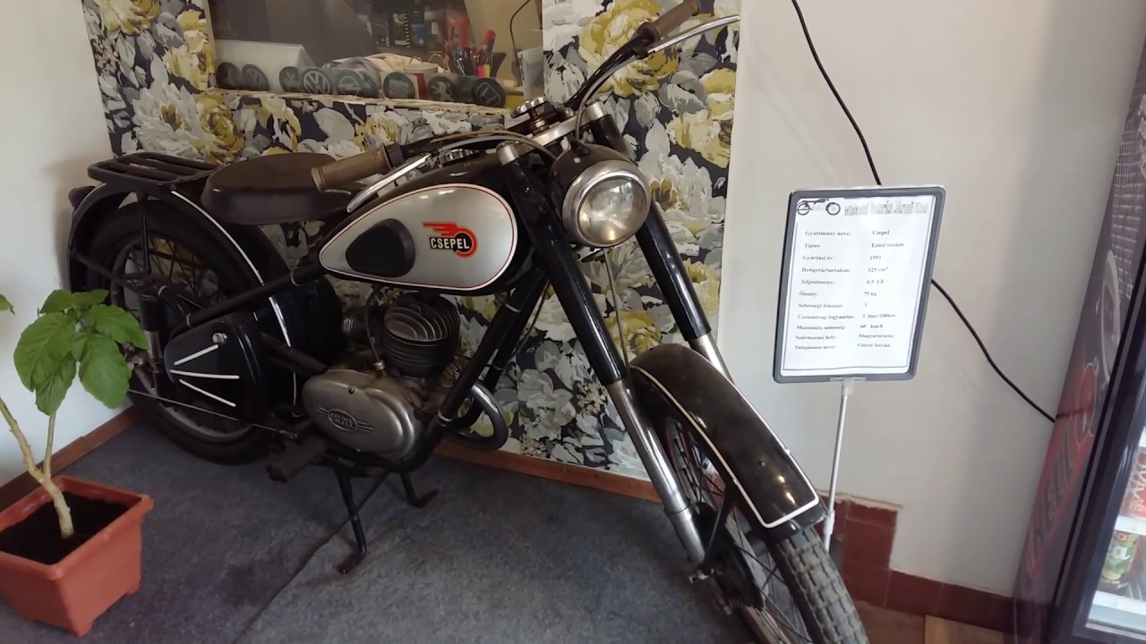 Csepel 125 - 1951 - YouTube