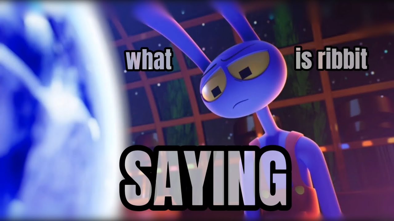What is ribbit saying? #tadc #jax #ribbit - YouTube