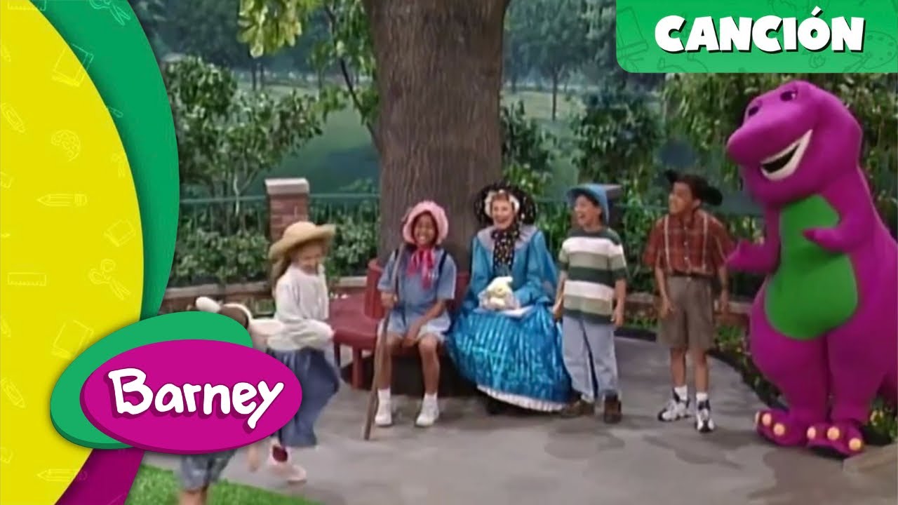 Barney Canciones | La ovejita | El niño de azul | La pequeña Bo Peep ...