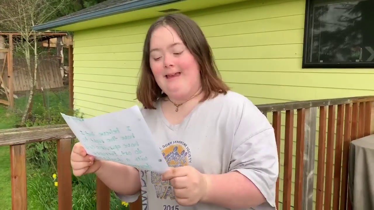 I believe people with disabilities..... - YouTube