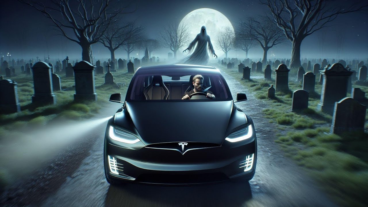 Can my Tesla see dead people? Driving through a cemetery in my model X ...
