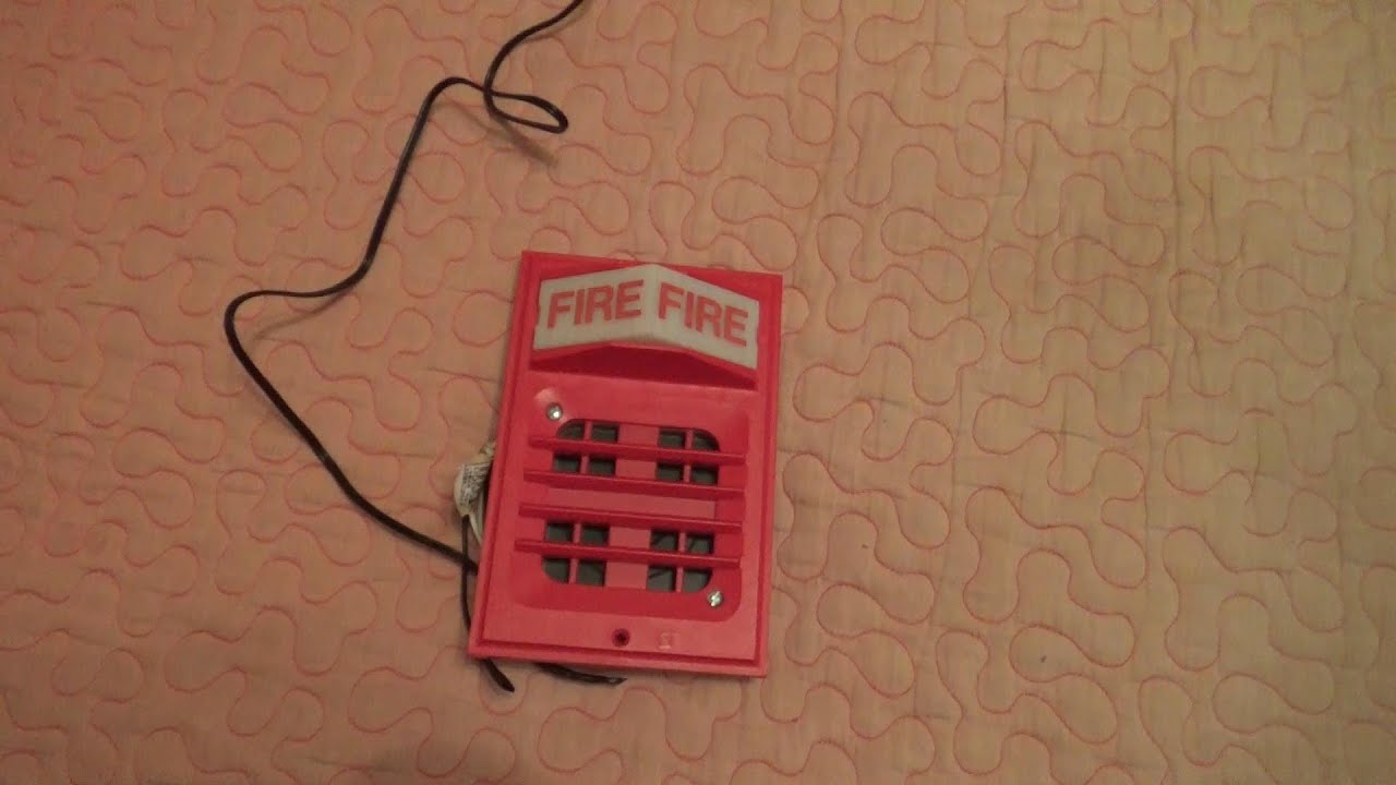 Rare 120VAC Simplex 2903 9150 Strobe + 2901-9525 Fire Alarm (Former ...