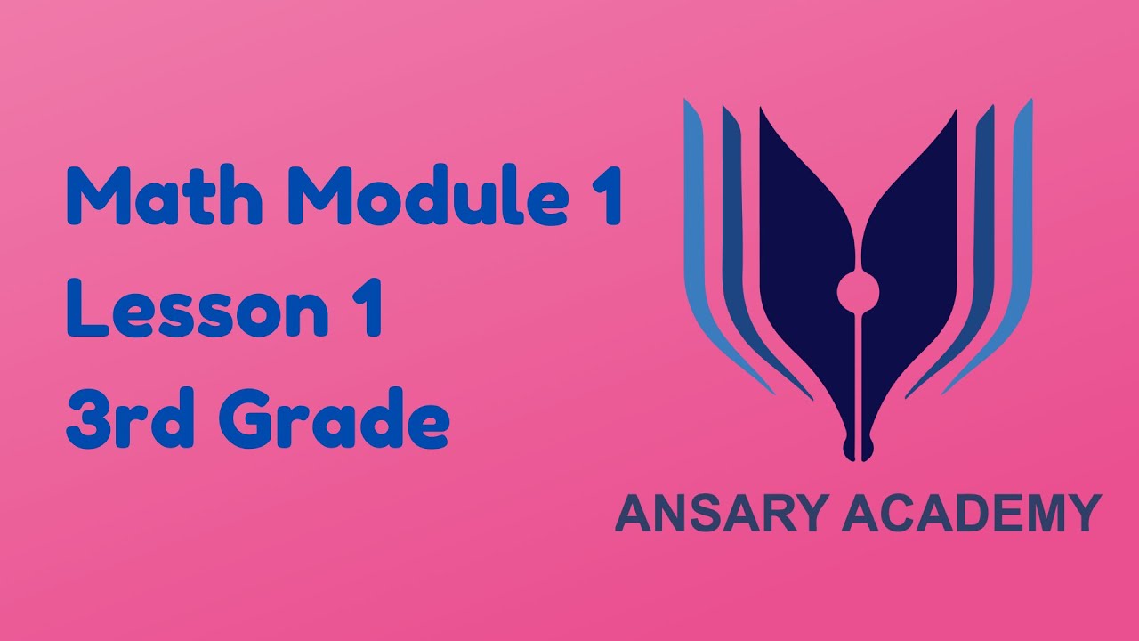 3rd grade Math Module 1 || Lesson 1||Multiplication - YouTube