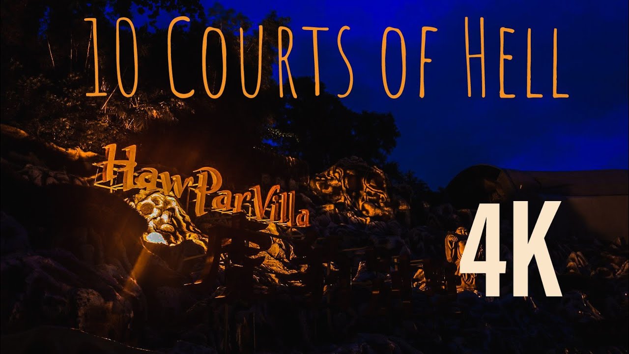 10 Courts of Hell | Haw Par Villa | Singapore | Haunted SG EP1 #hell # ...