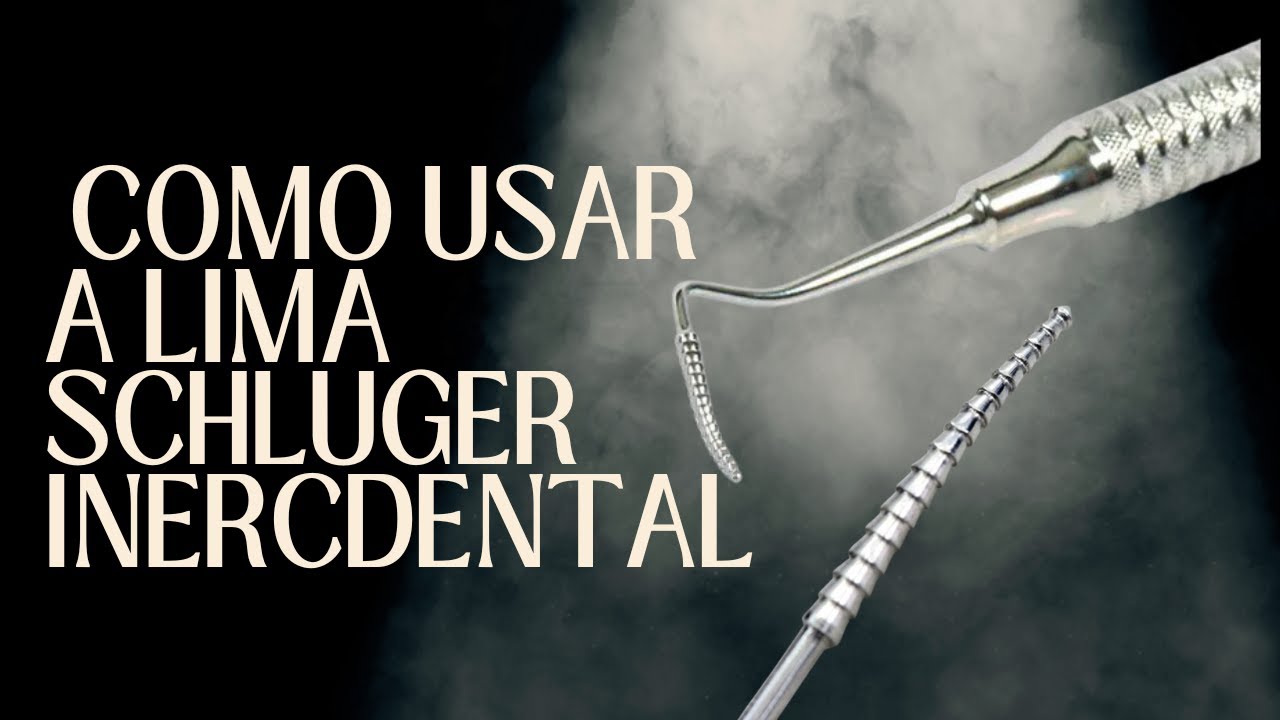 Como usar a lima Schluger inercdental- Lima interdental Para Osso - YouTube