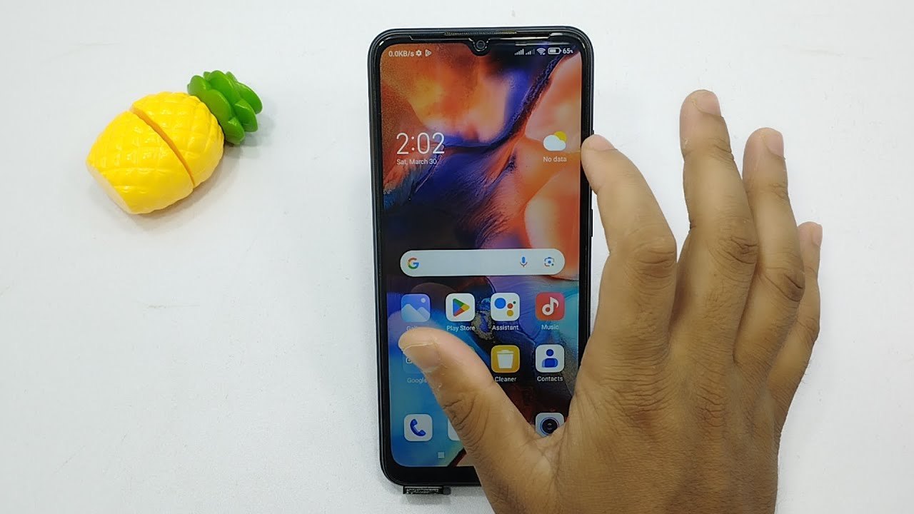 Home screen clock set | How to set clock on home screen in redmi 9a ...