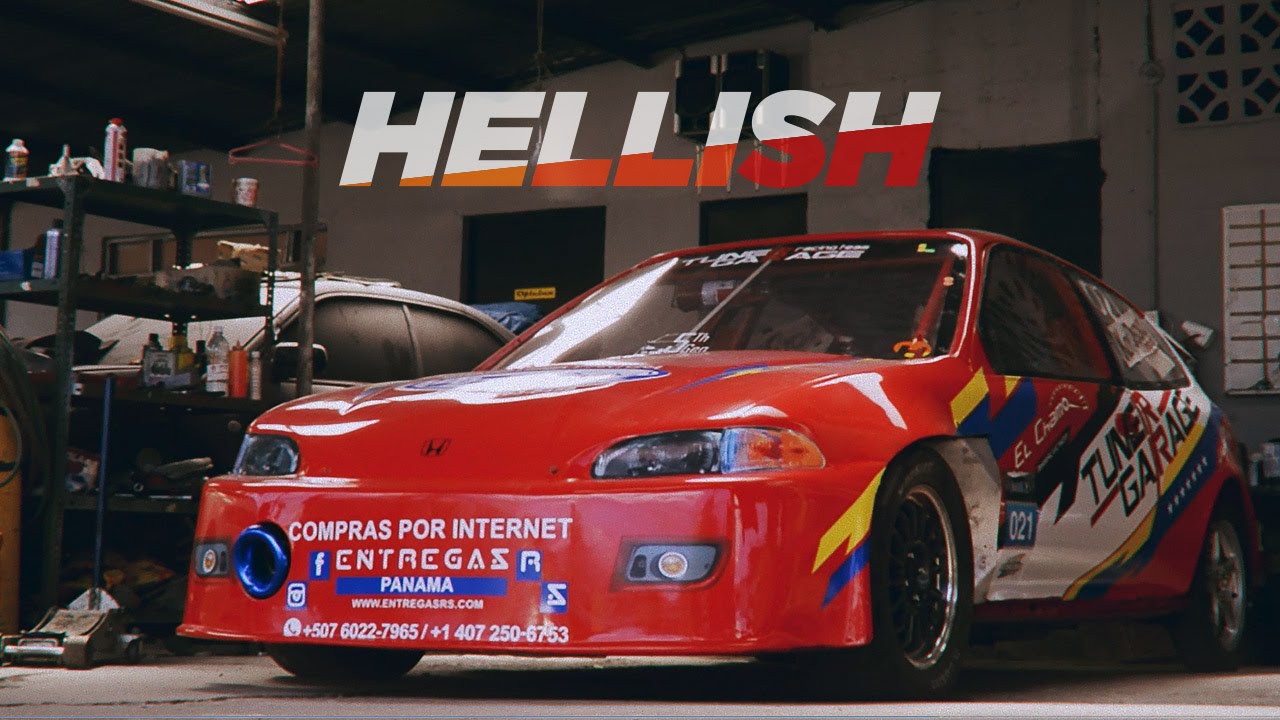 Tuner Garage Ft. EG B18 "El Chamo" - #HELLISH - YouTube