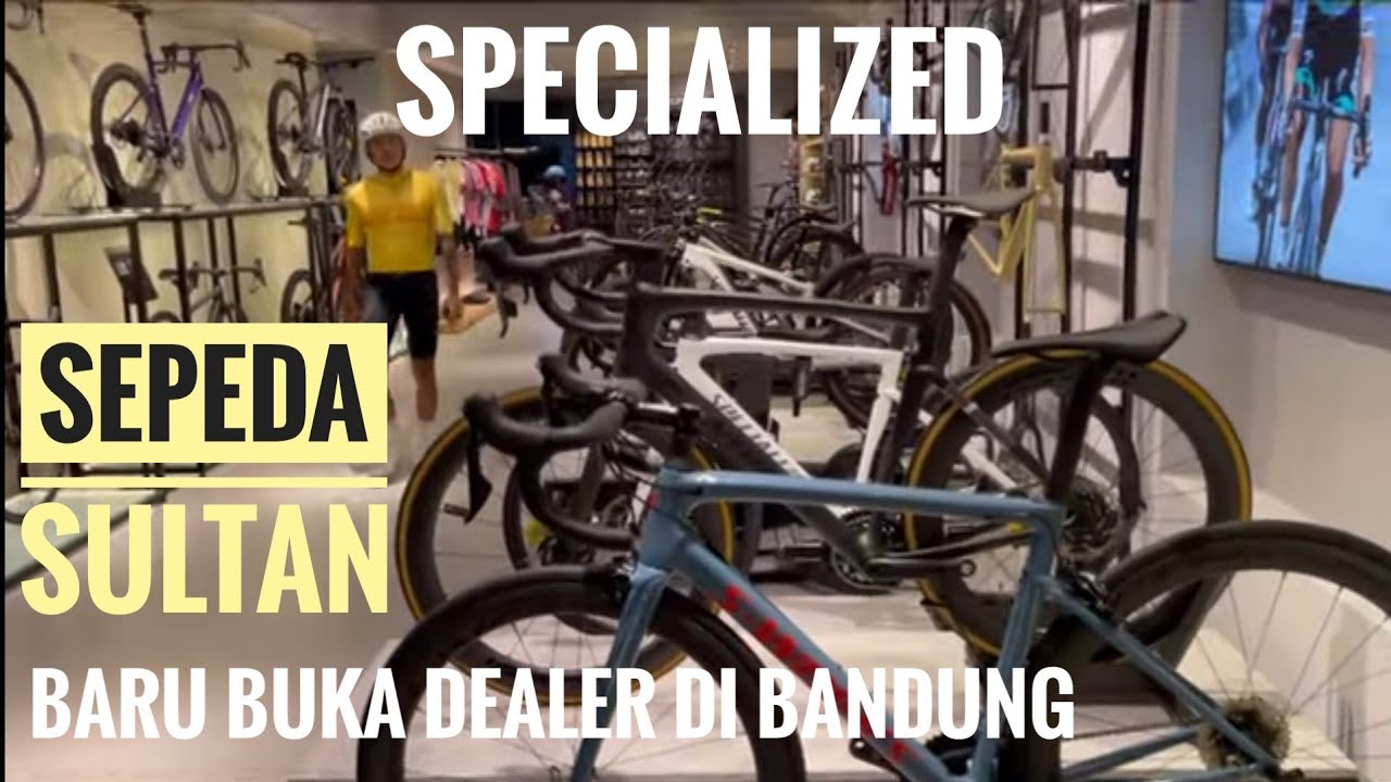 Specialized toko sepeda sultan baru buka di bandung bakal jadi ...