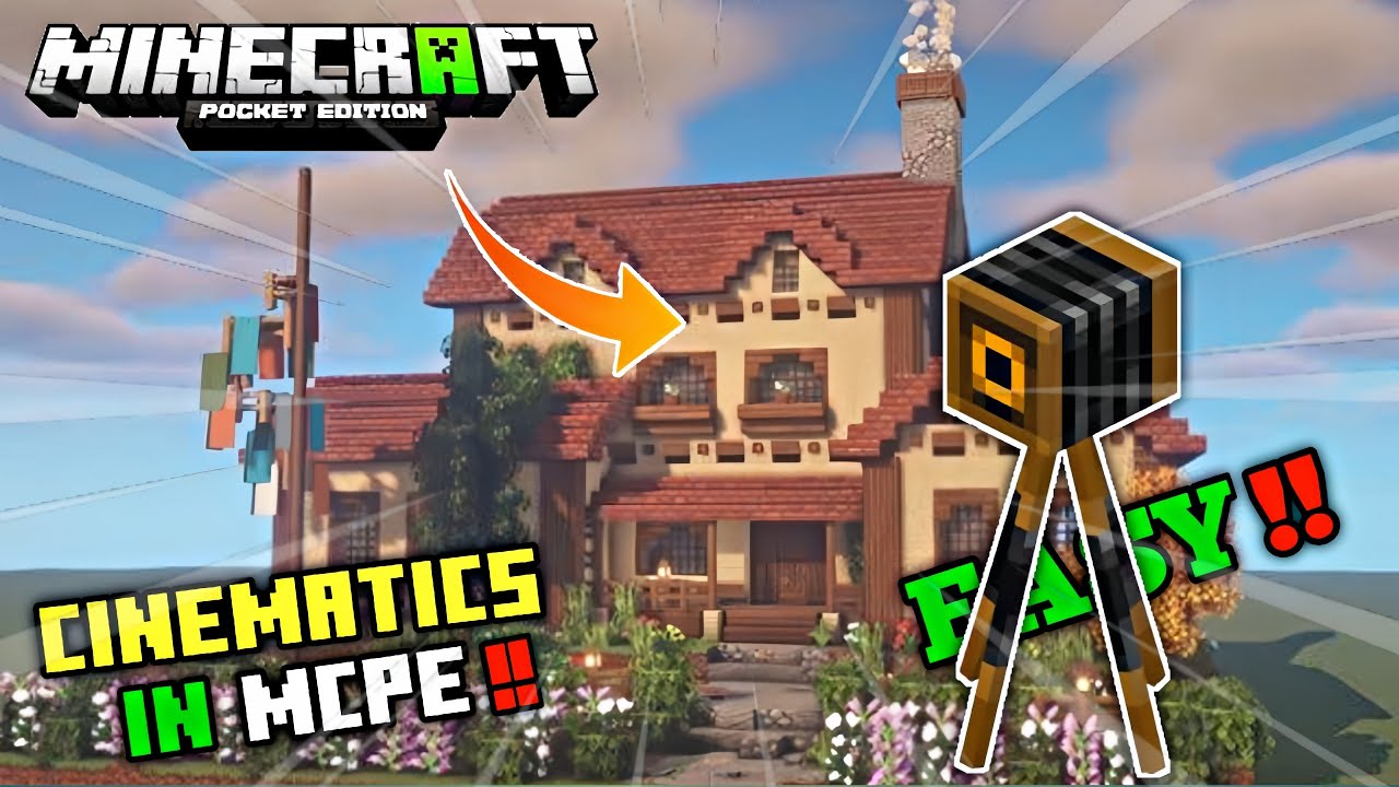 How To Make Cinematic In Minecraft Pocket Edition | Replay Mod MCPE - YouTube
