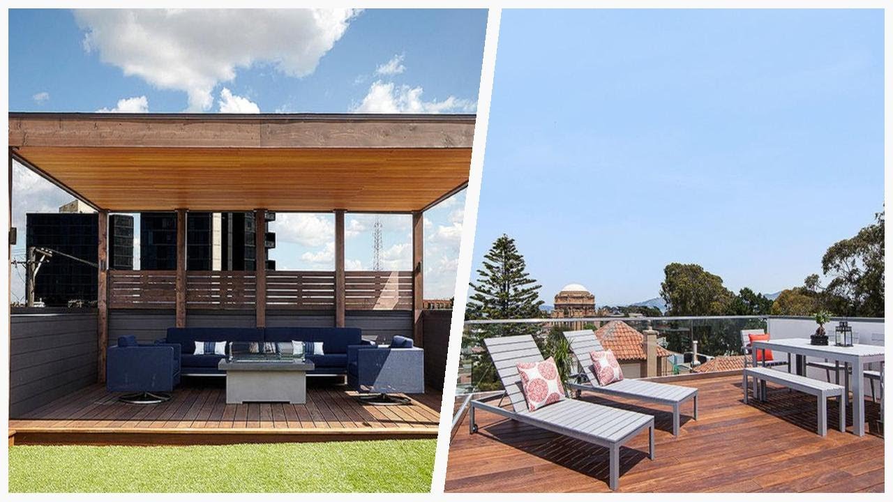 75 Blue Rooftop Deck Design Ideas You'll Love 😊 - YouTube