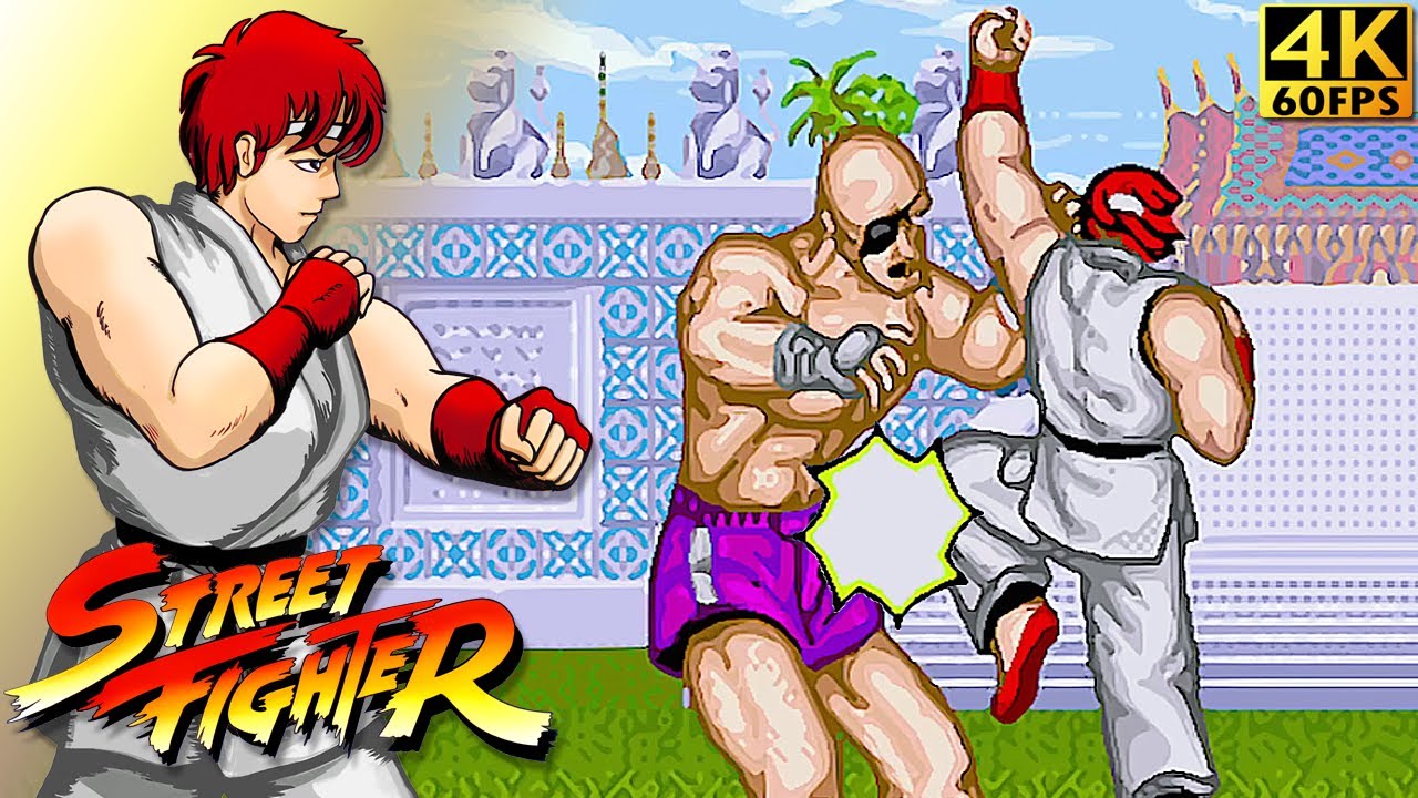 Street Fighter - Ryu [1987/Arcade] 4K 60FPS - YouTube