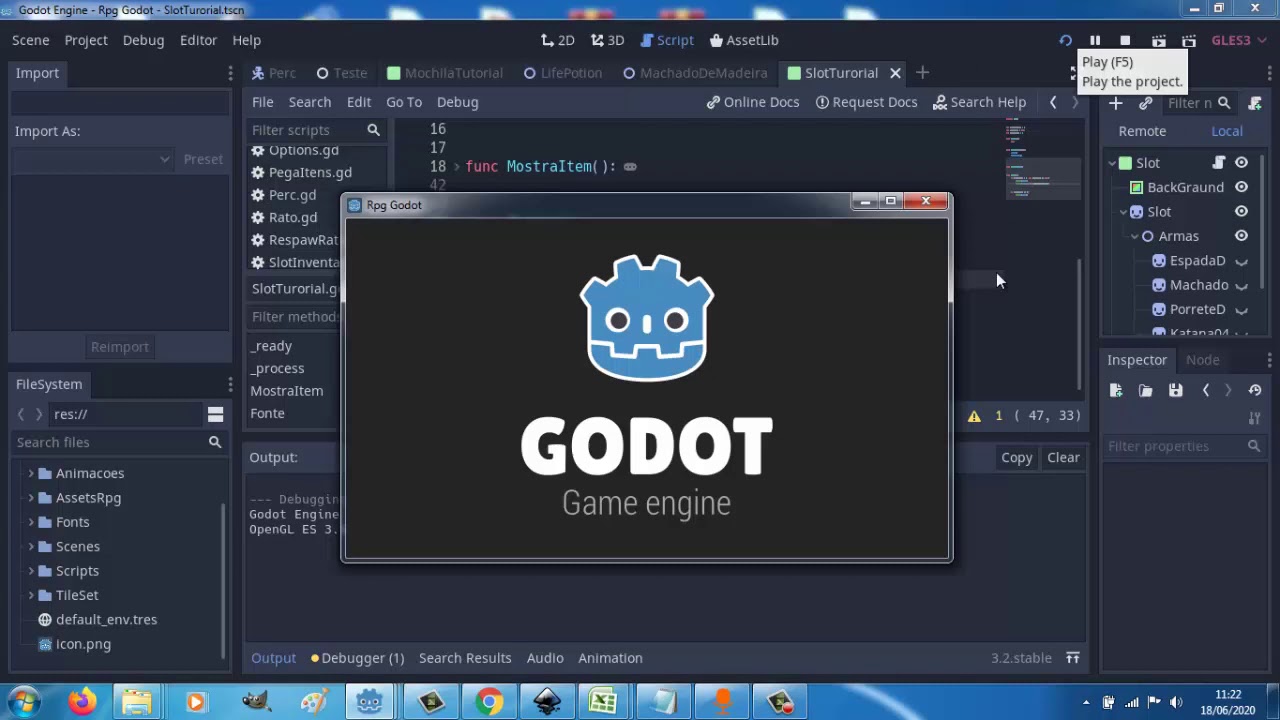 Godot font